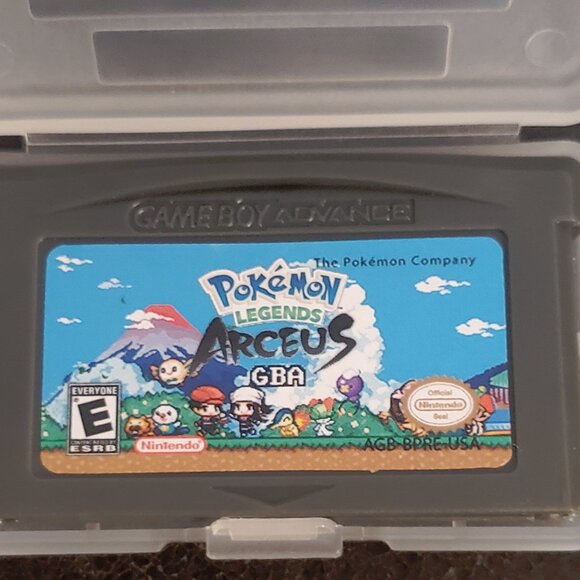 Video Games & Consoles | Pokemon Arceus Legends Gba Rom Hack Game ...